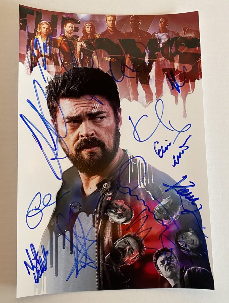 The Boys cast signed autographed 8×12 photo Karl Urban