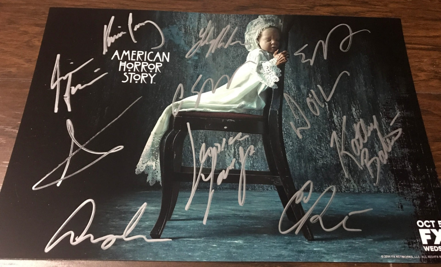 American Horror Story signed autographed photo Evan Peters
