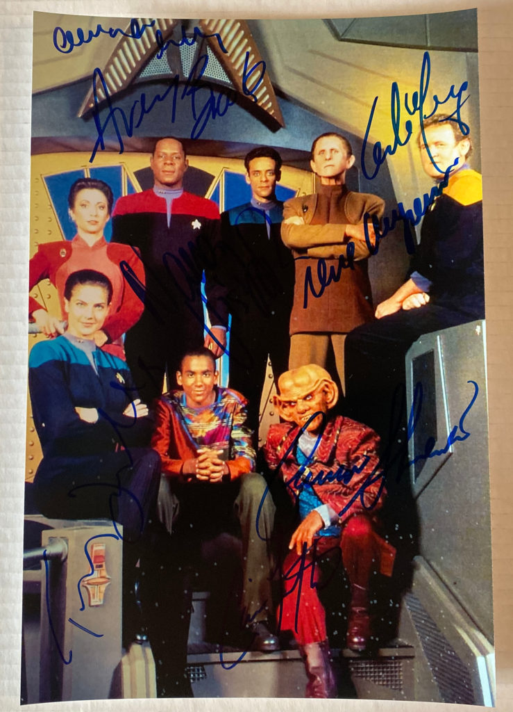 Star Trek: Deep Space Nine cast signed photo Avery Brooks